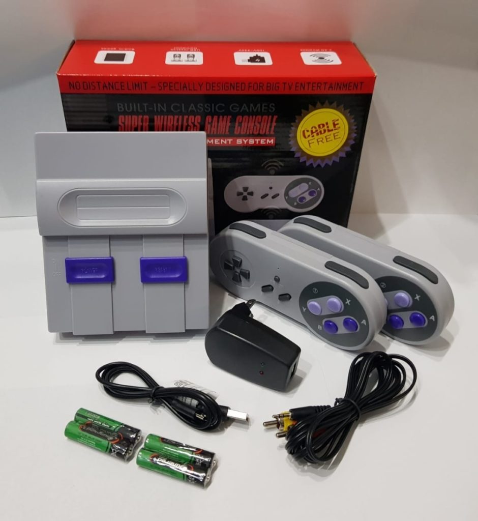 CONSOLA RETRO TIPO SUPER NINTENDO 8 BITS CON 500 JUEGOS - PlayMania438
